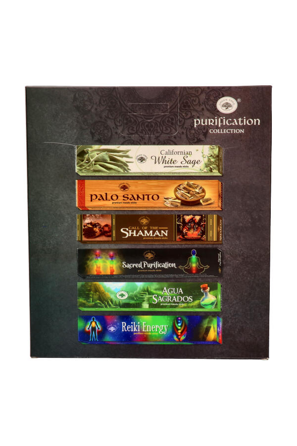 Purification Collection van Green Tree, 6 pakjes wierook - Happy Spirit