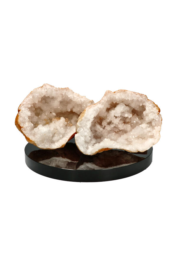 Marokkaanse Bergkristal geode, 0.5-1 kg, circa 10-12 cm - Happy Spirit